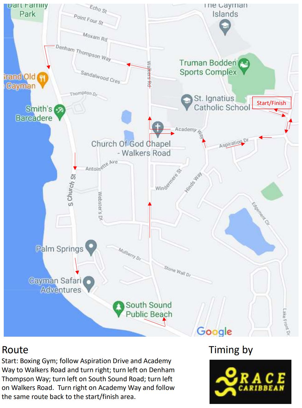 Olympic Day 5k Run Walk – Race Caribbean