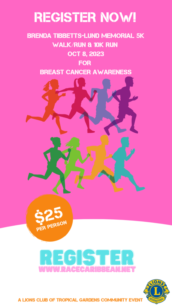 Brenda Tibbetts-Lund Memorial 2023 5k walk/run & 10k run – Race Caribbean
